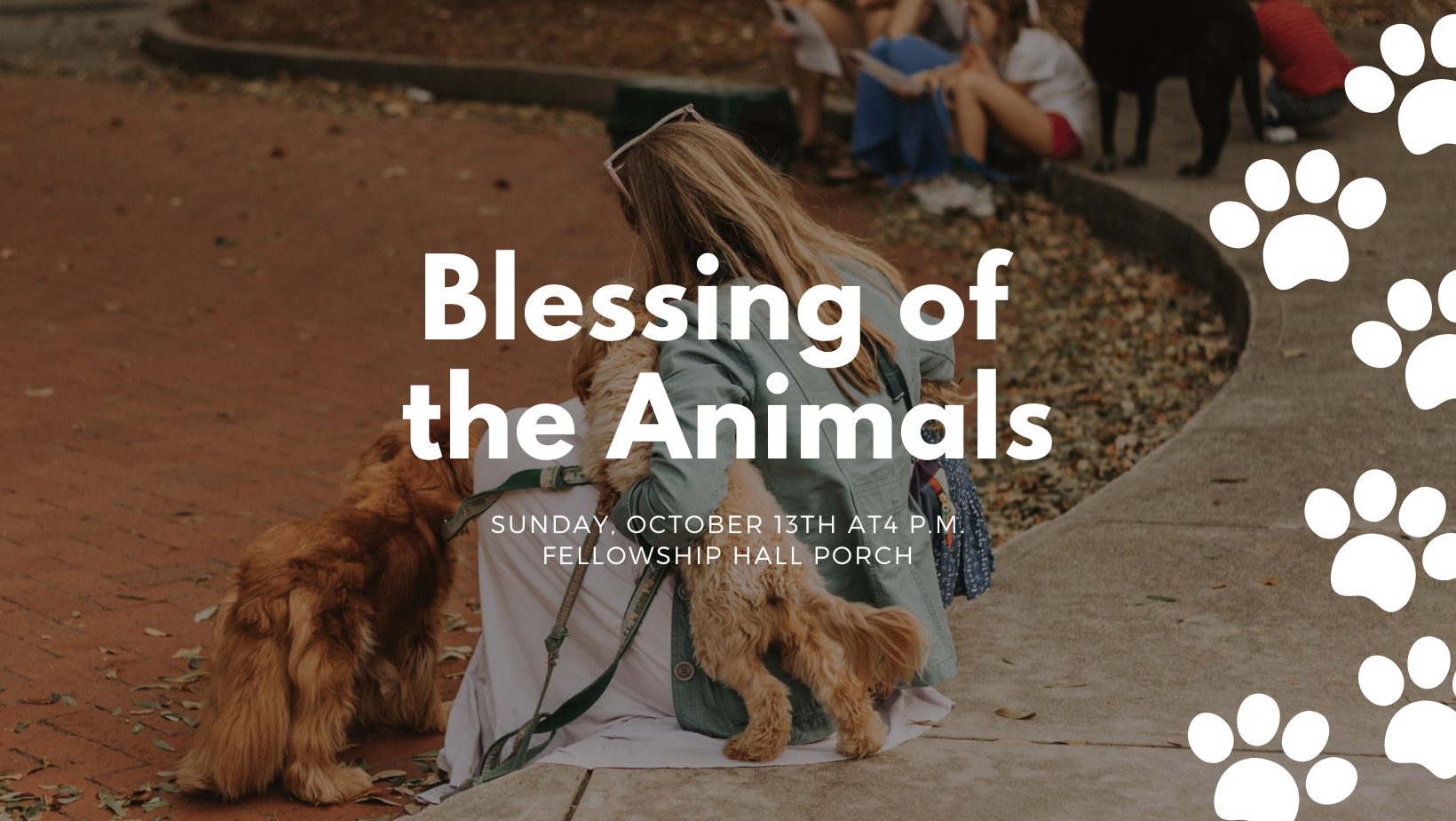 Blessing of the Animals Service - Mount Pleasant Presbyterian Church